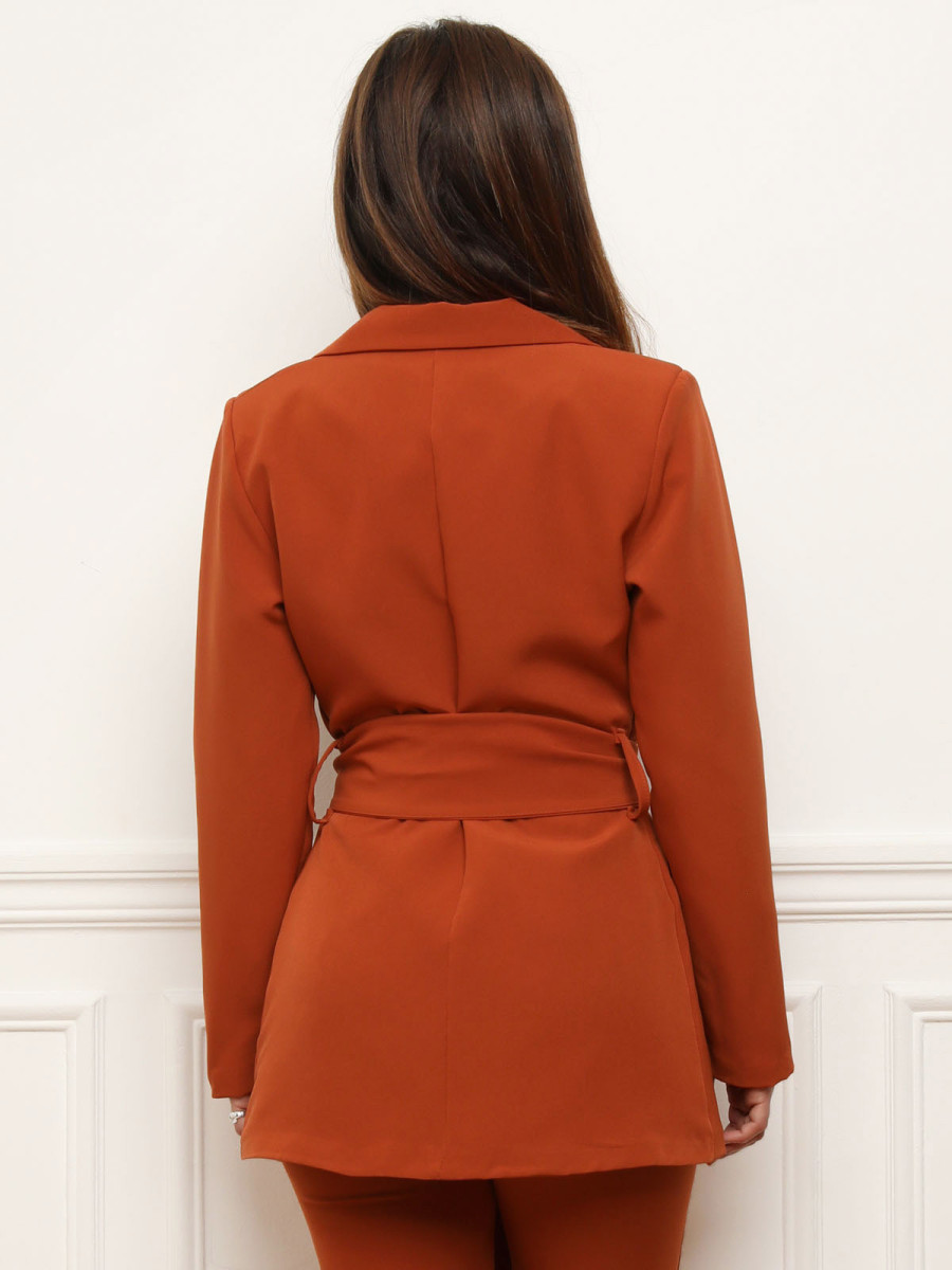 Veste blazer à nouer